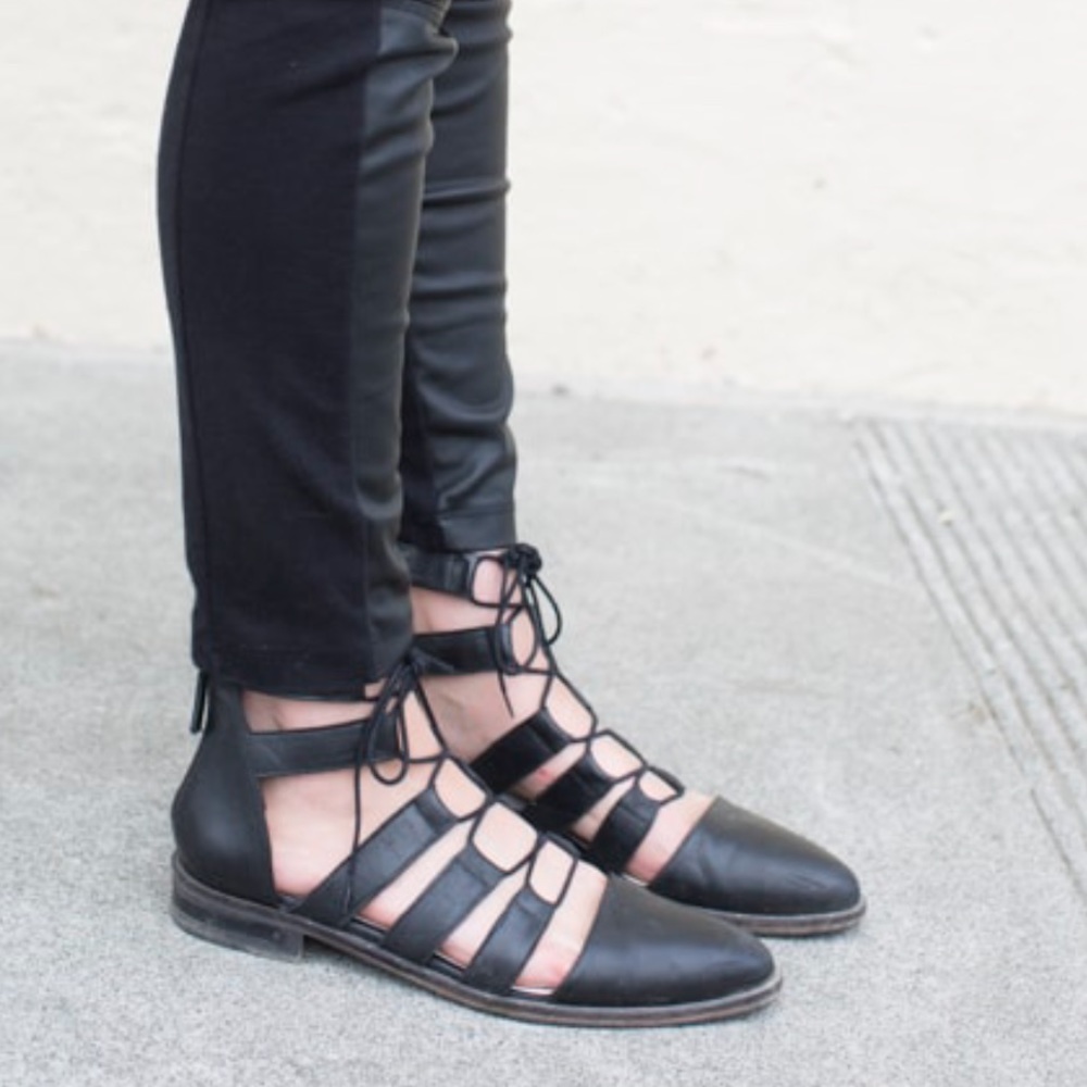 Freda Salvatore Gladiator Shoes - Gem